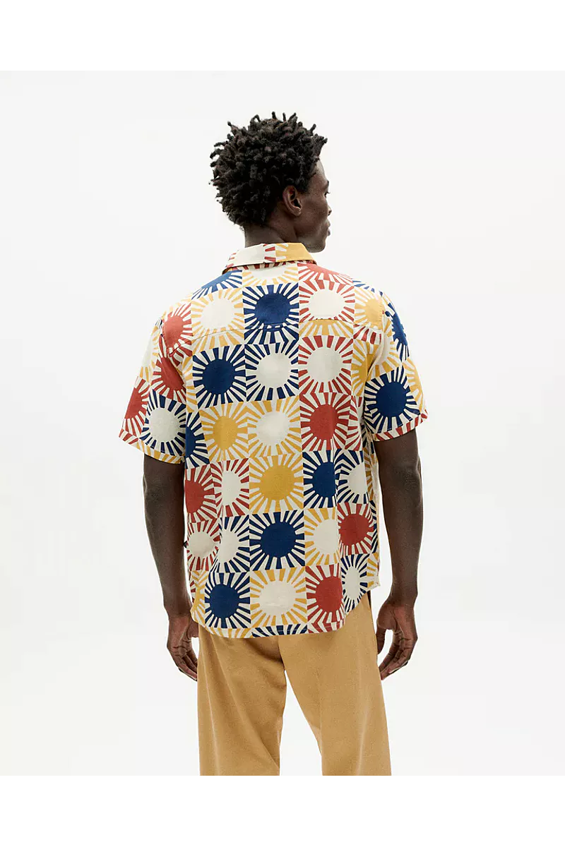 THINKING MU SOL GRID EARTH TOM SHIRT | Wallace Pring